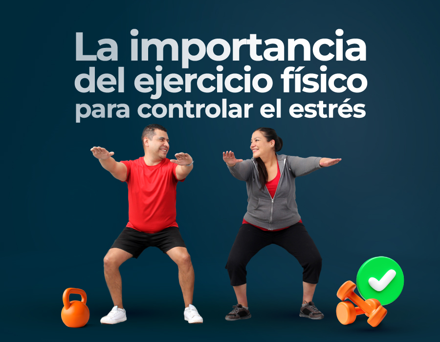 La importancia del ejercicio físico para controlar el estrés - Positiva Comunica
